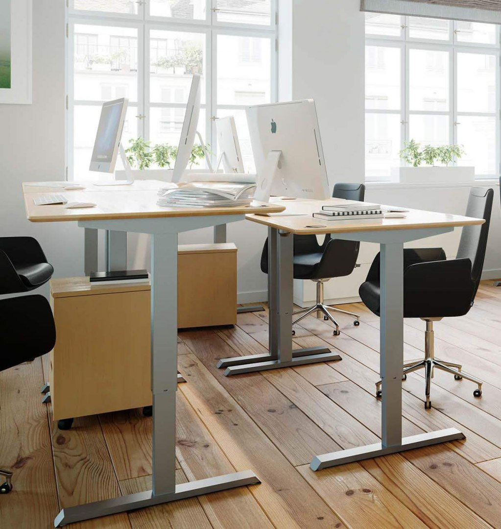 Duże biurko elektrycznie regulowane 501-33, 180x80 cm | Meble-Ruchome